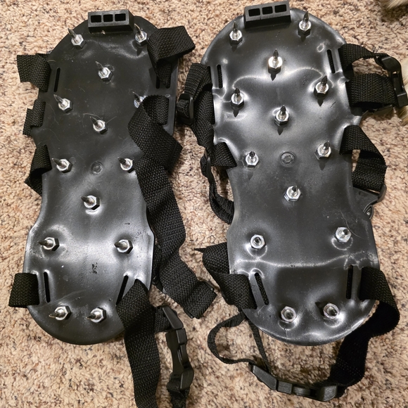 Other | Epoxy Floor Spiked Shoes Fully Assembled Gunite Spiked Shoes ...